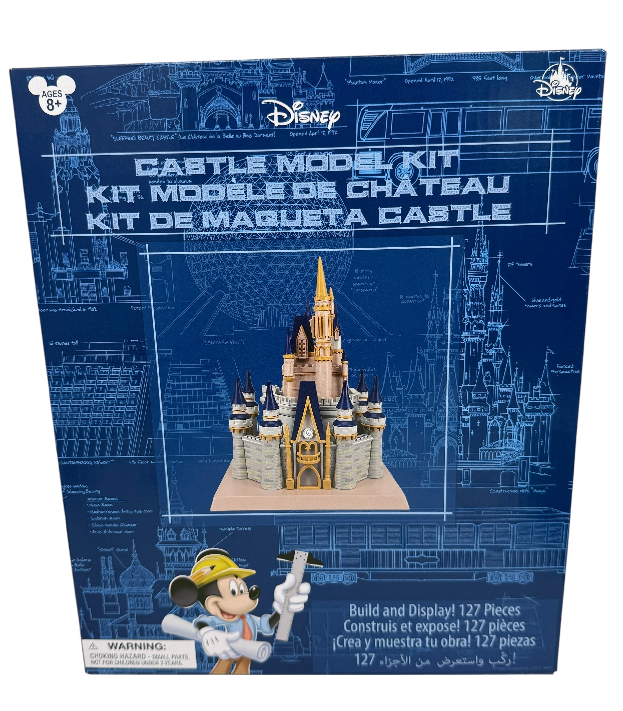 Disney Castle Model Kit – World of Treasures