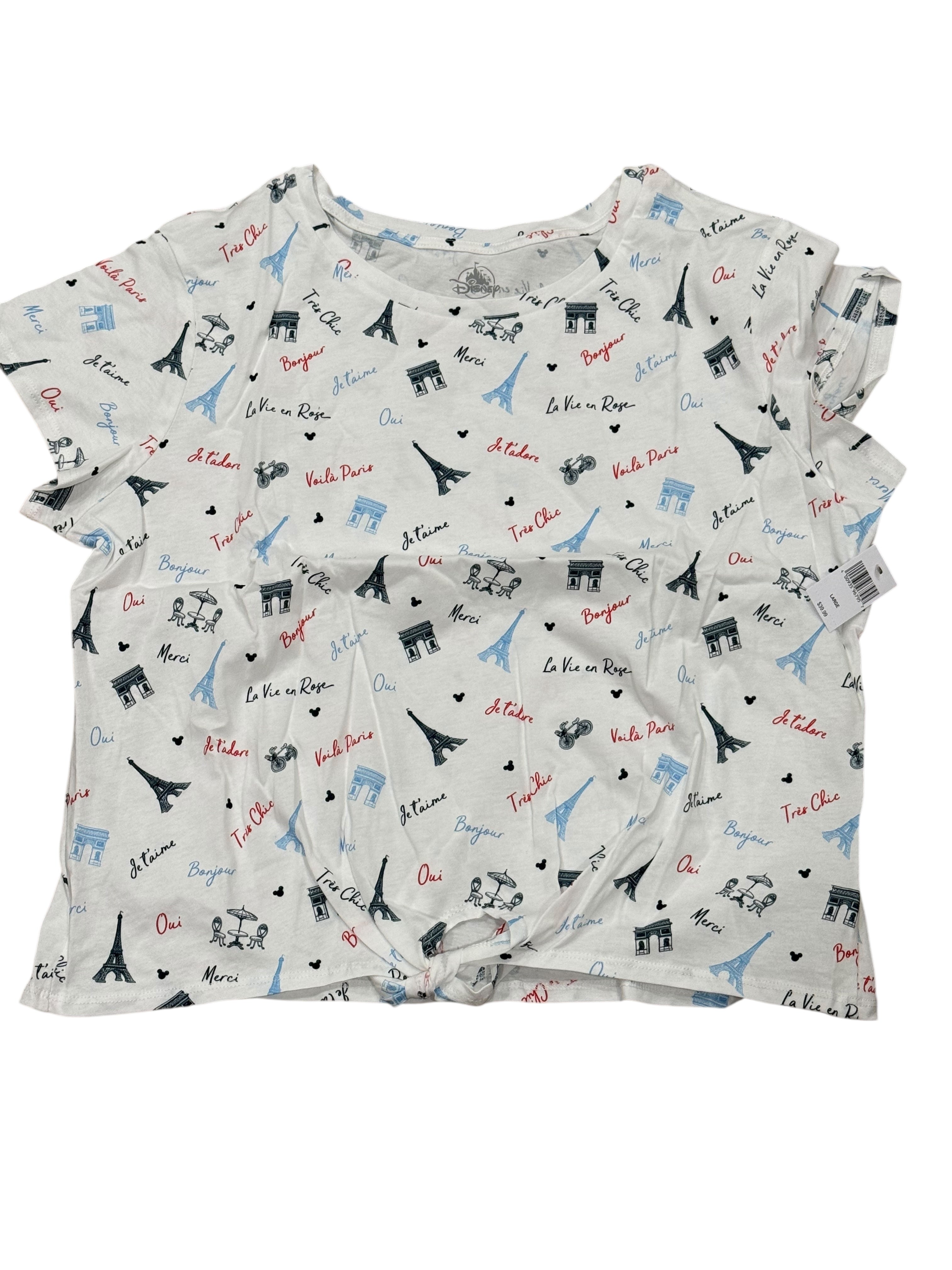 Disney Epcot France Mickey Girls Shirt Large – World of Treasures