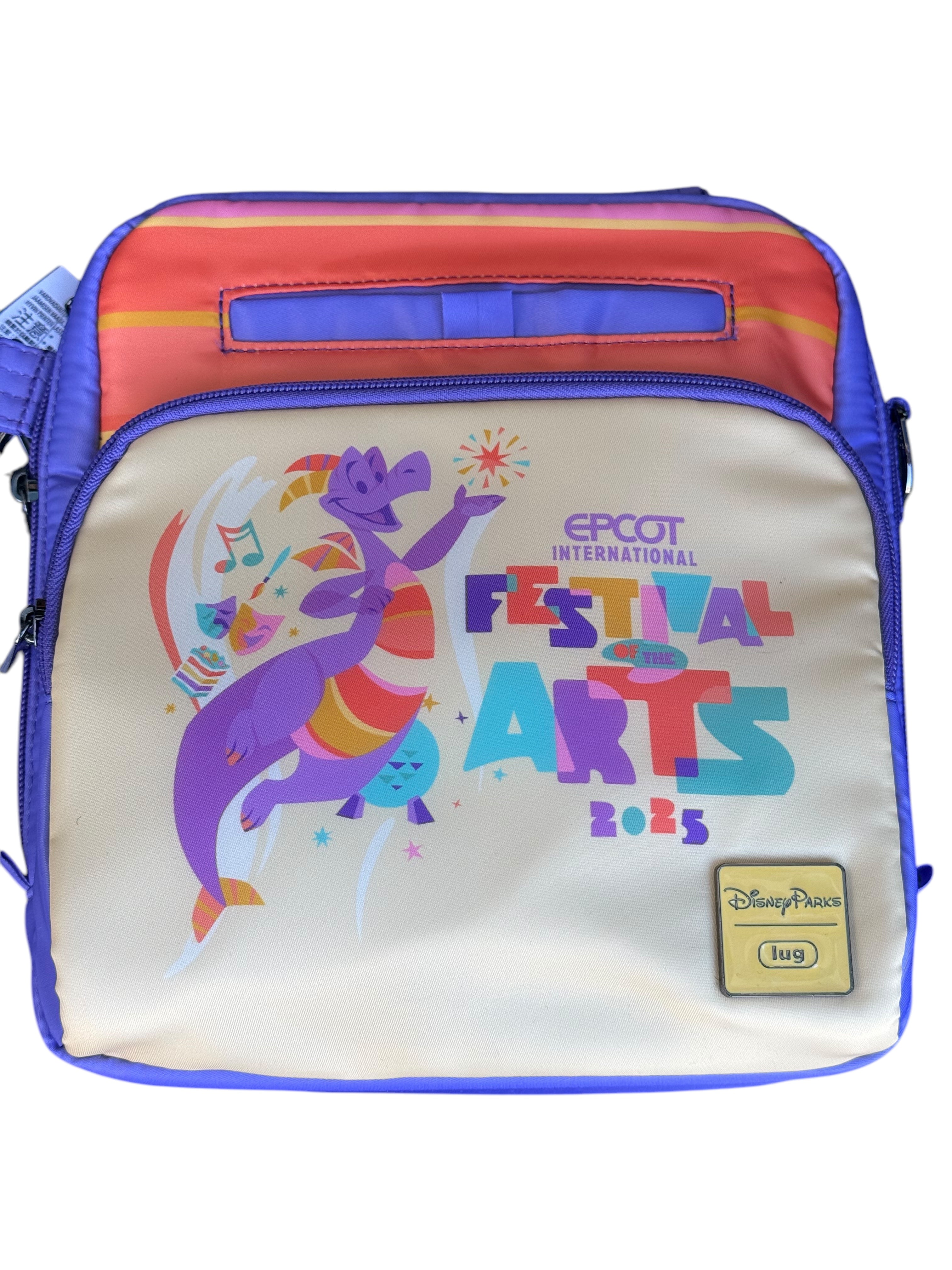 Disney EPCOT Festival of the Arts 2025 Figment Lug Ranger Crossbody Ba ...