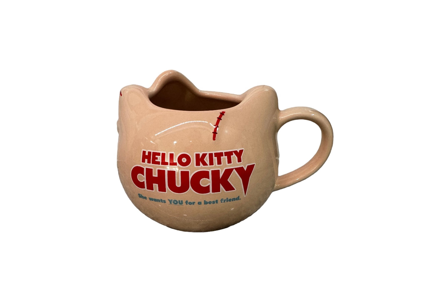Universal Studios Hello Kitty Chucky Mug – World of Treasures