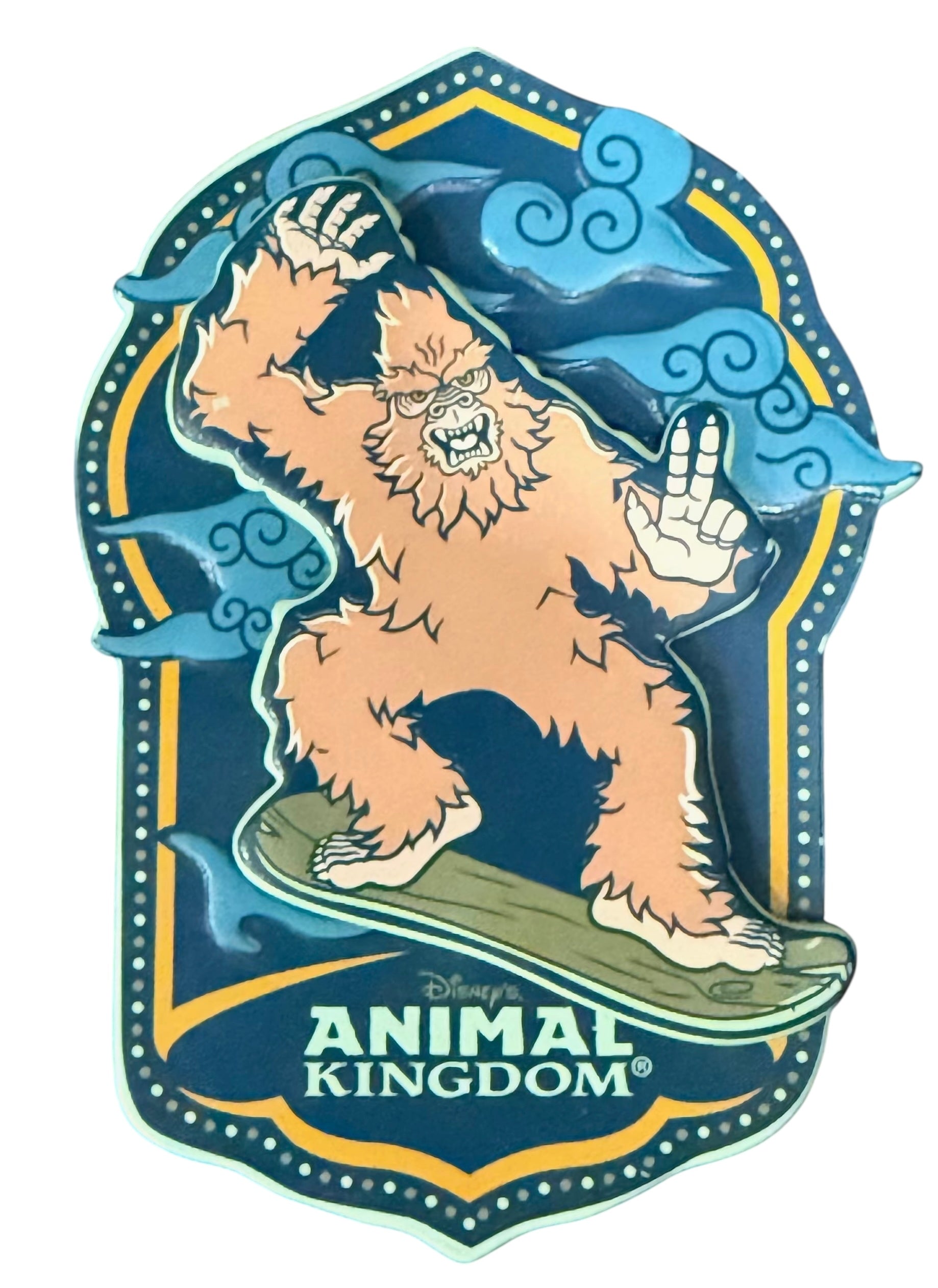 Disney Animal Kingdom Yeti Everest Acrylic Magnet – World of Treasures