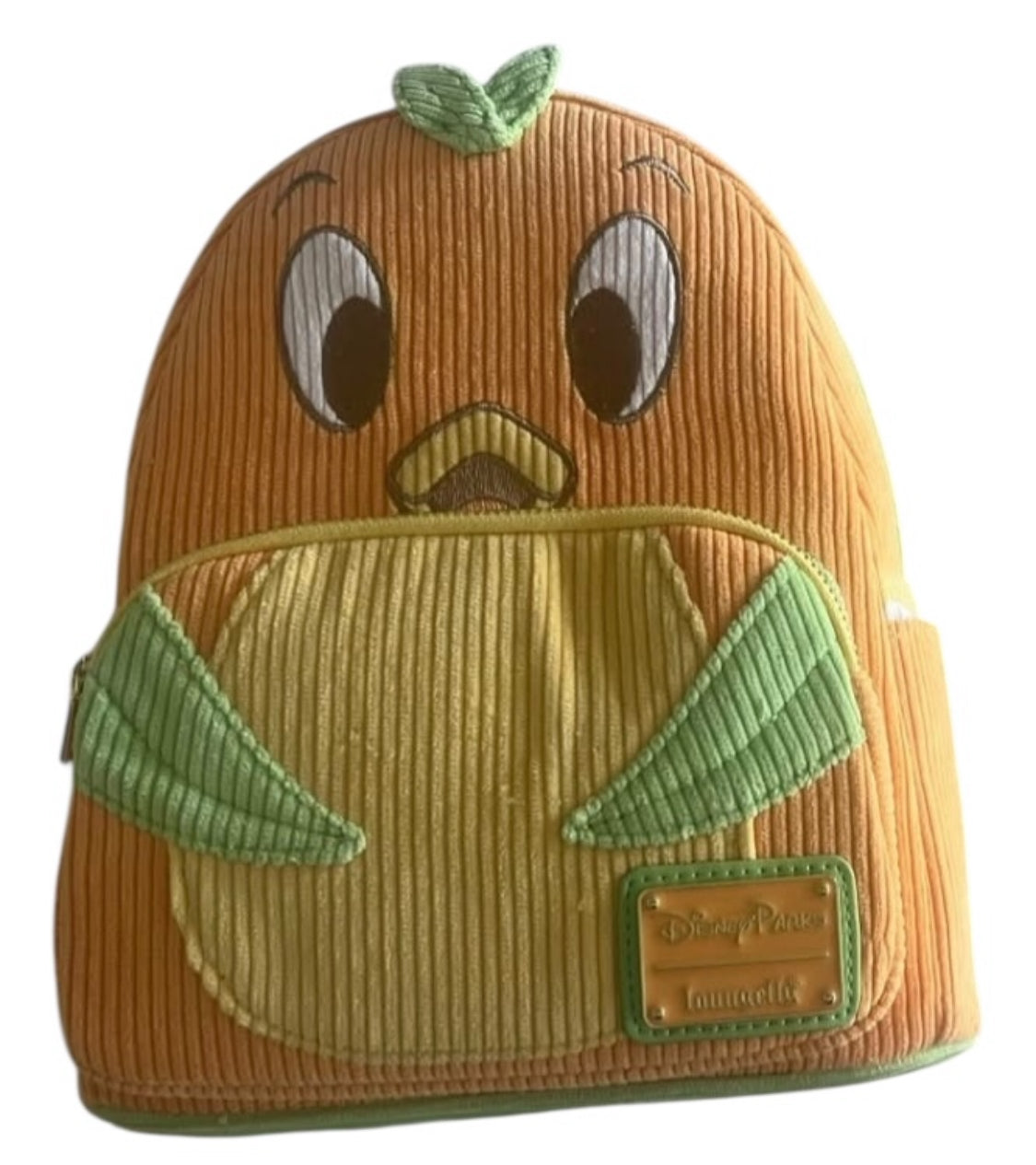 Disney Orange Bird Pastel Corduroy Loungefly Backpack – World of Treasures