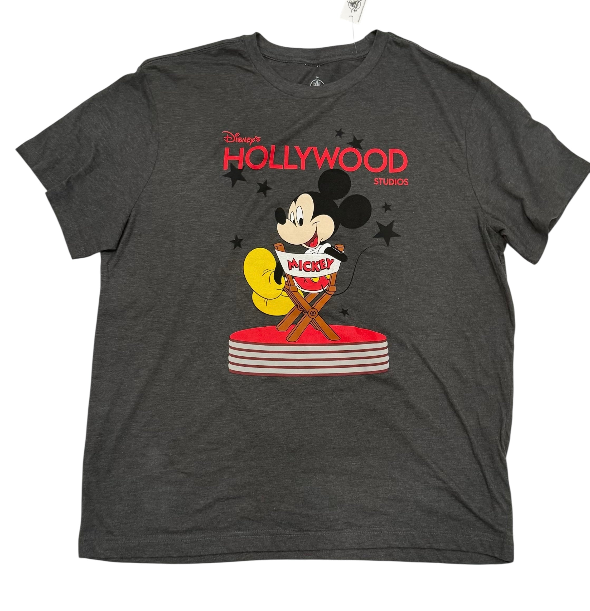 Disney World Hollywood Studios Mickey Director Chair Shirt-Grey – World ...