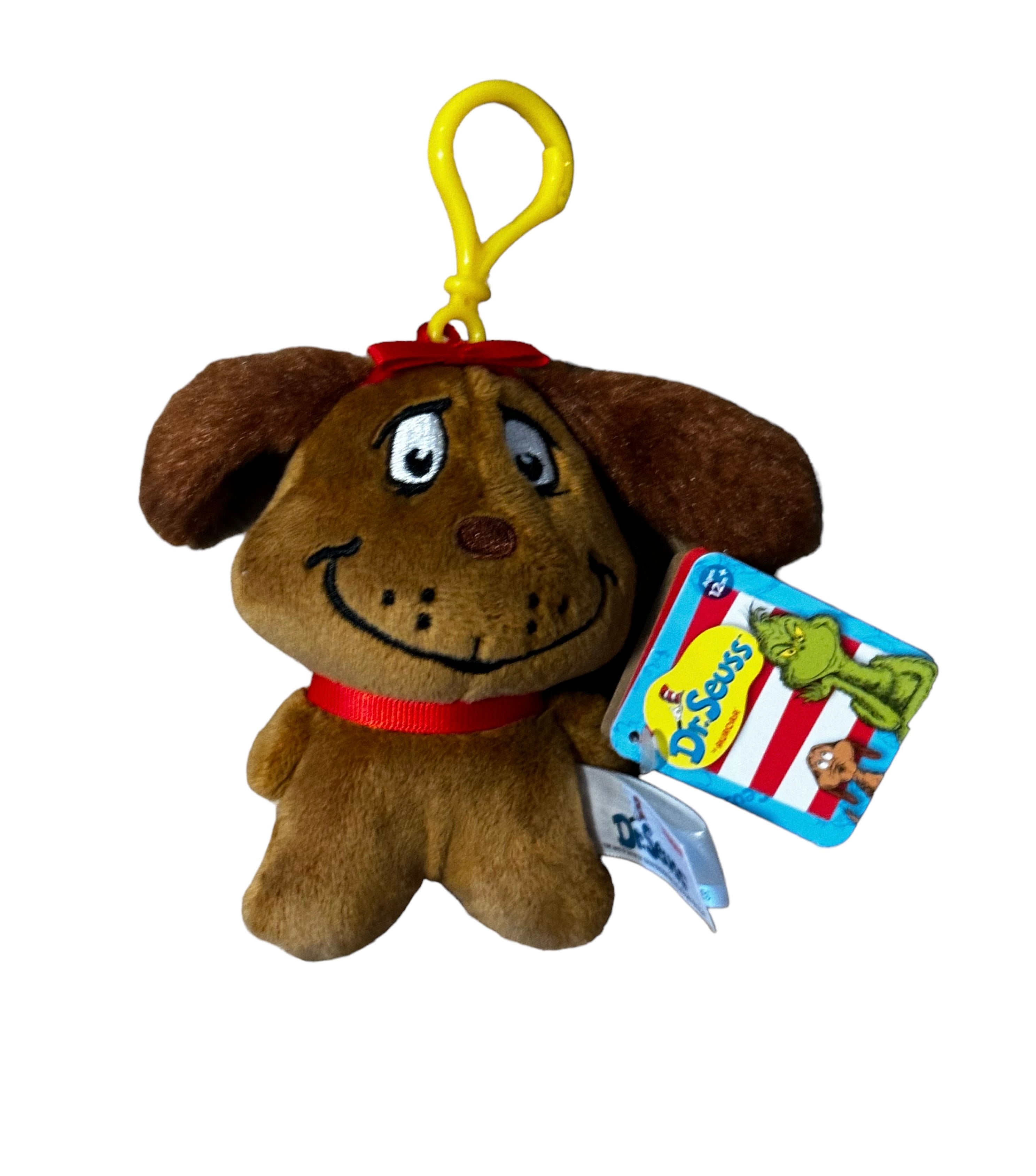 Universal Studios The Grinch Max Plush Keychain Clip – World of Treasures