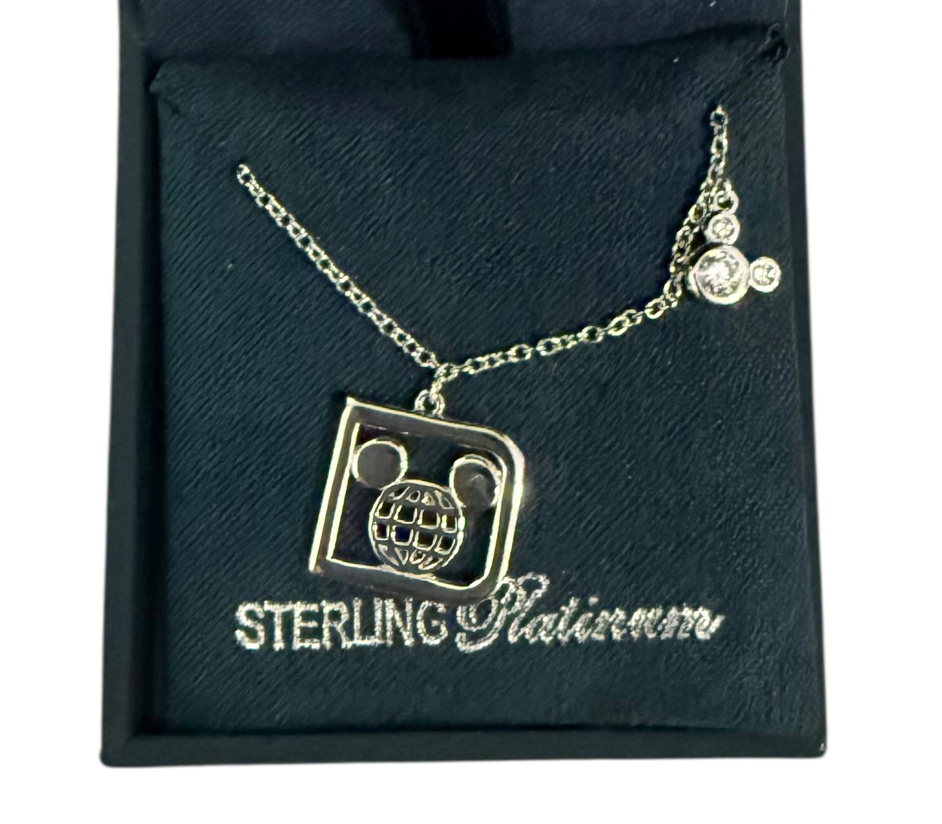Walt Disney World Logo Mickey Icon Necklace Signed - Crislu – World of ...