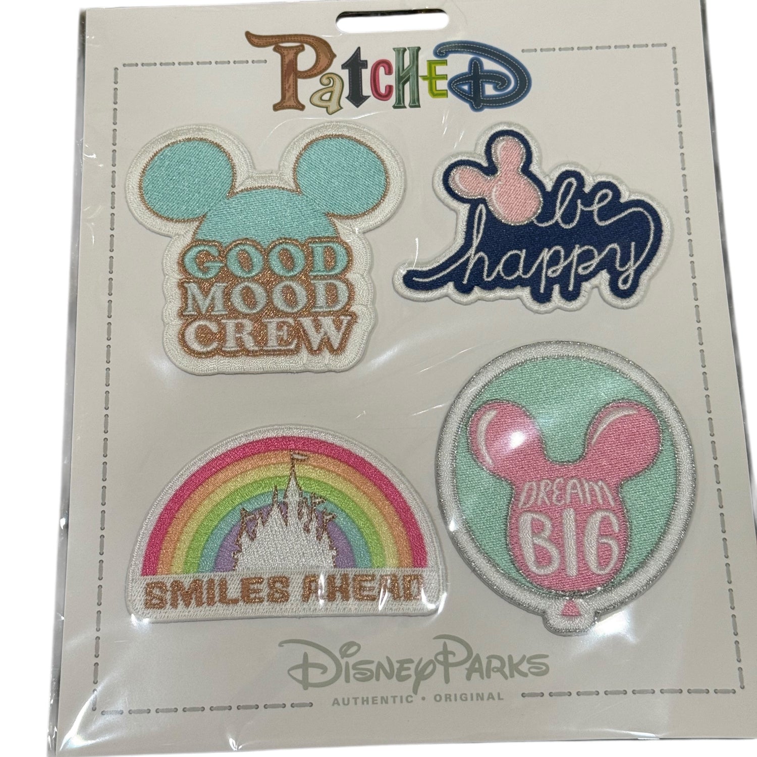 Disney Mickey Castle Patch Set – World of Treasures