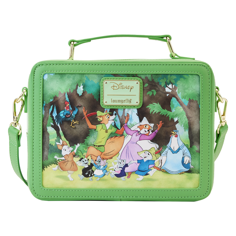 Disney Robin Hood Vintage Lunchbox Crossbody Bag – World of Treasures