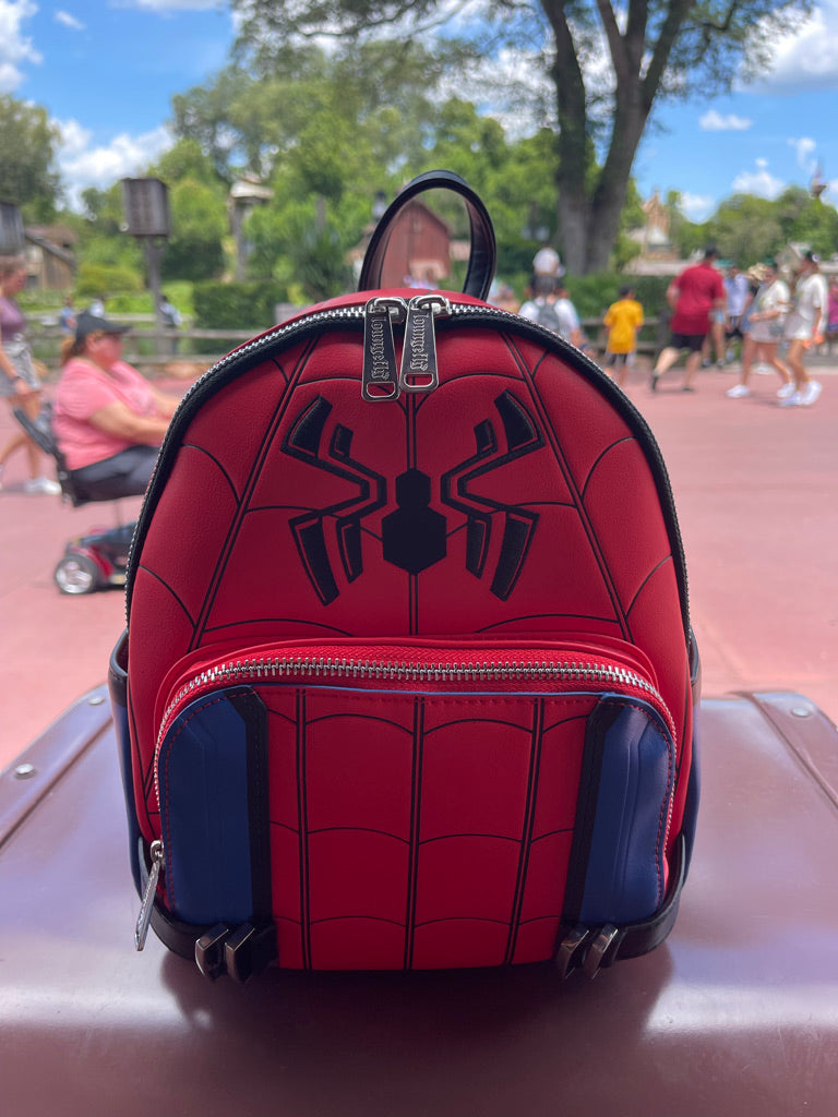 Disney Parks Marvel Studios Spider-Man Spiderman Loungefly Backpack Pu ...