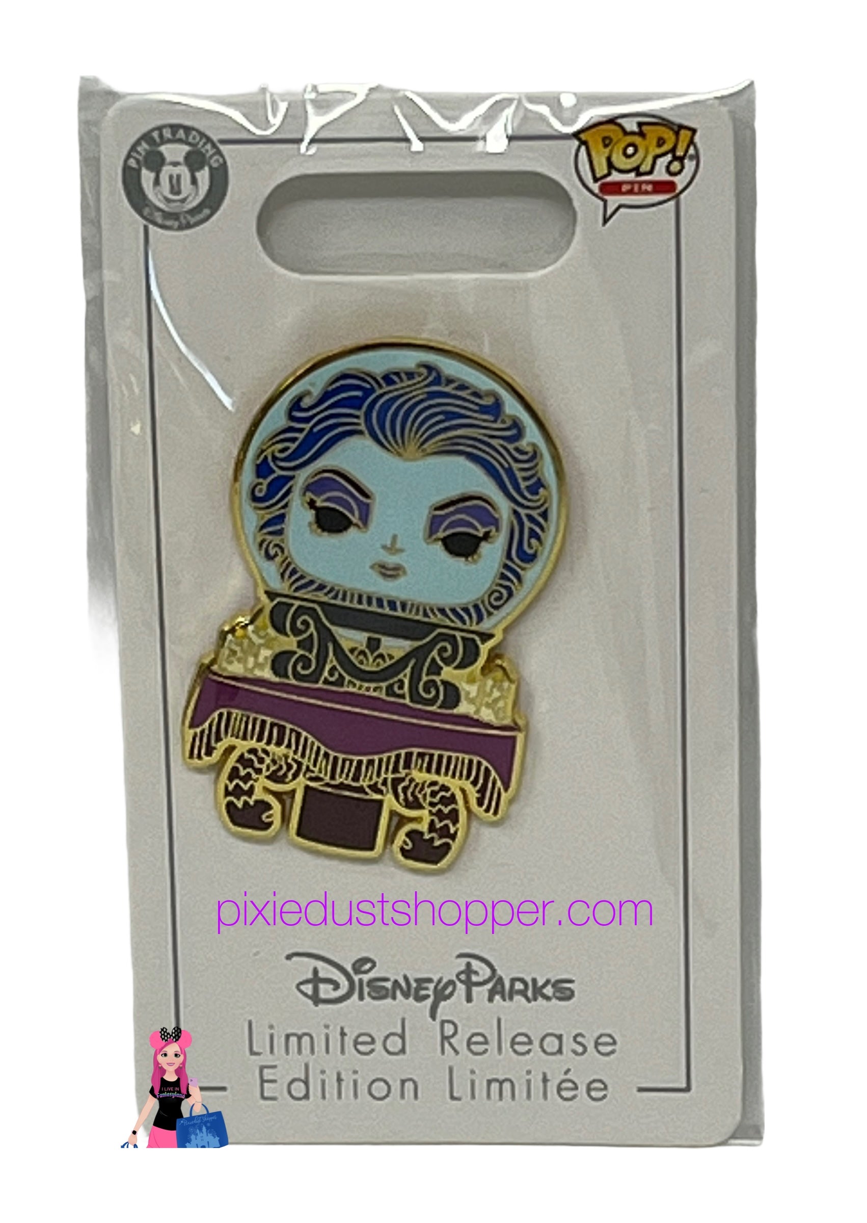 Disney Haunted Mansion Madame Leota Pop Pin – World of Treasures