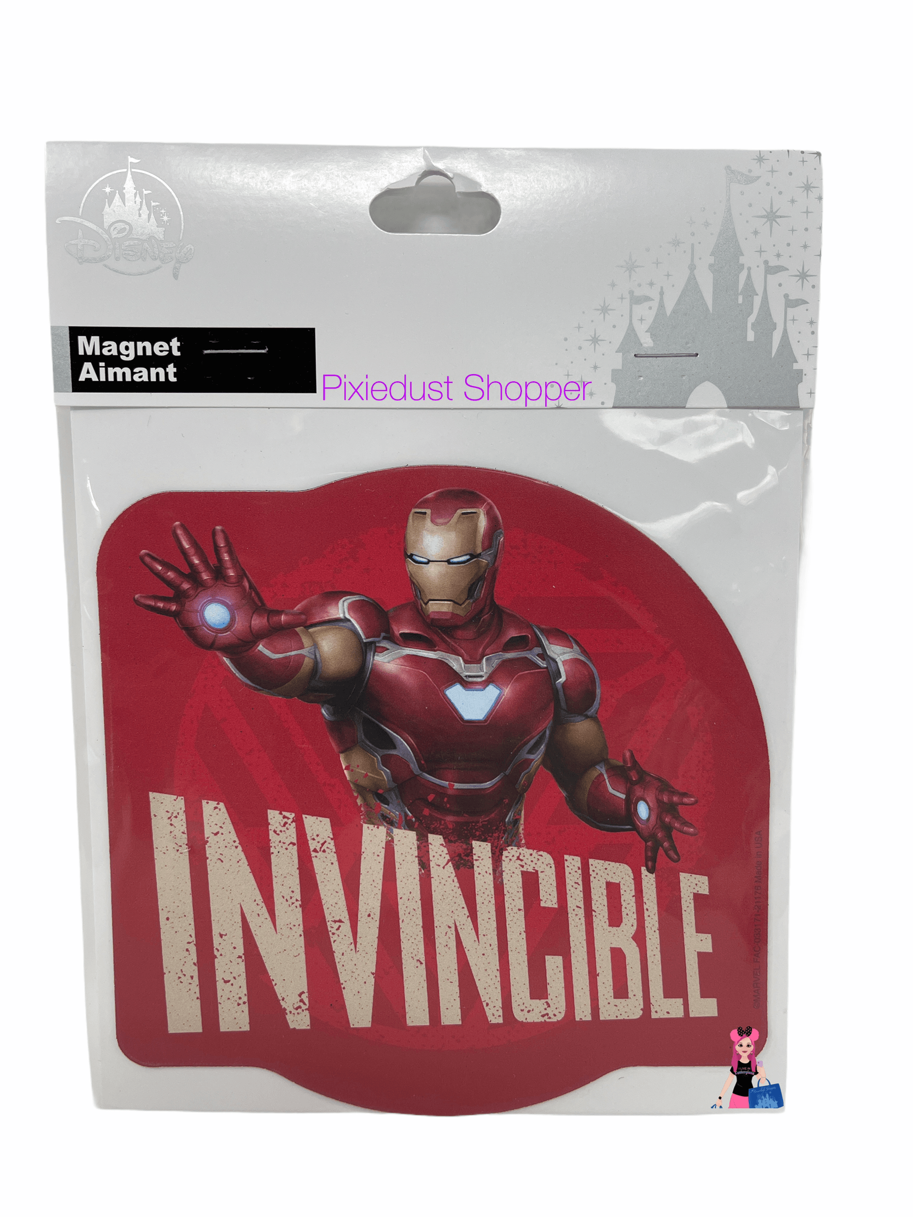 Disney Marvel Iron Man Invincible Magnet – World of Treasures